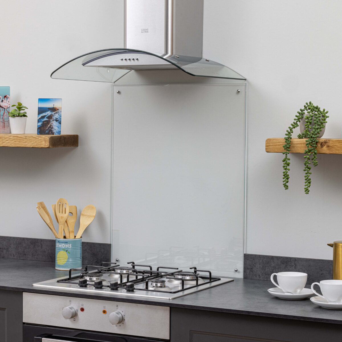 Clear Glass Splashbacks - Printed Splashback