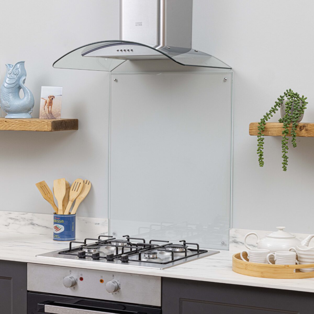 Clear Glass Splashbacks - Printed Splashback