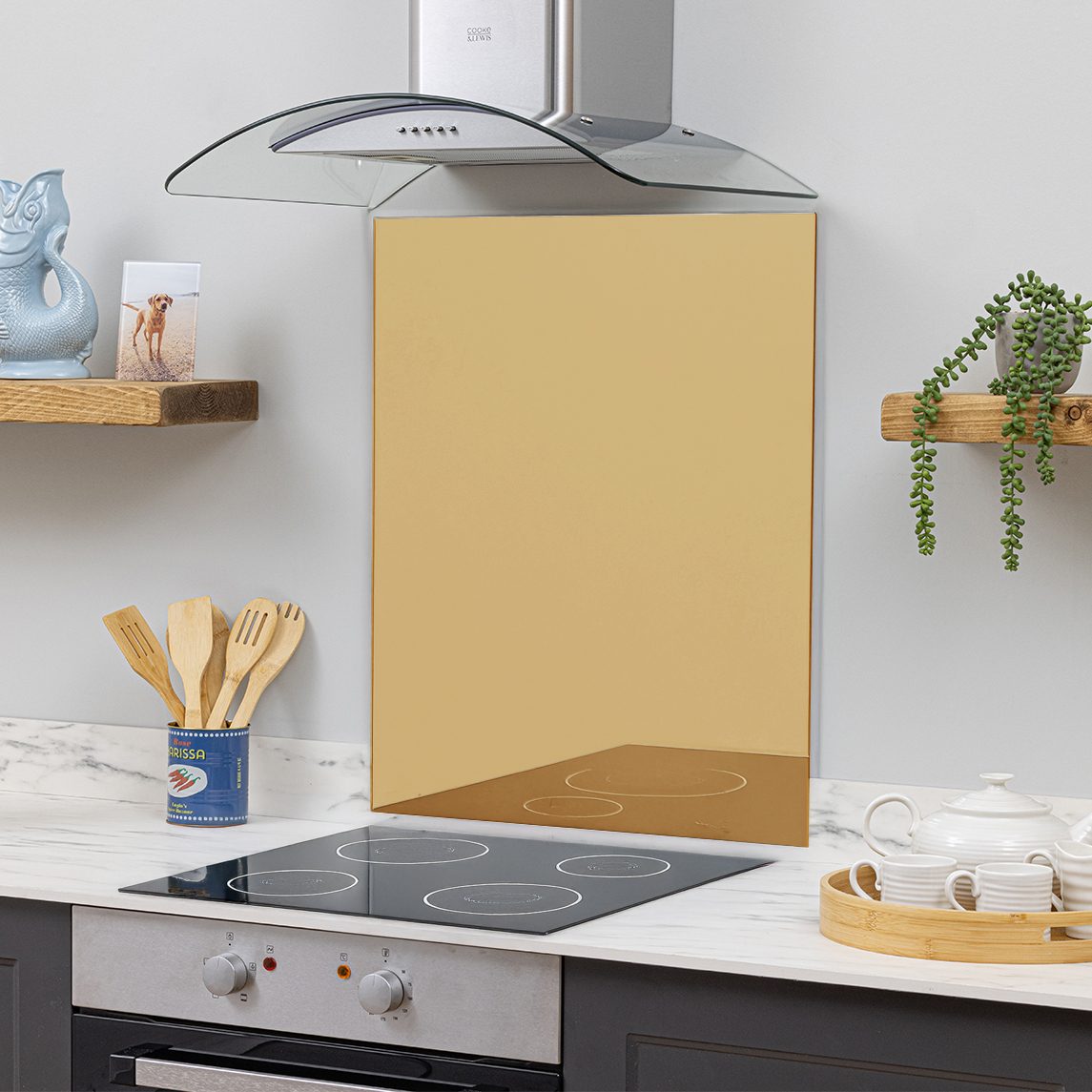6mm Gold Mirror Splashbacks – Stylish, Durable & Custom Sizes